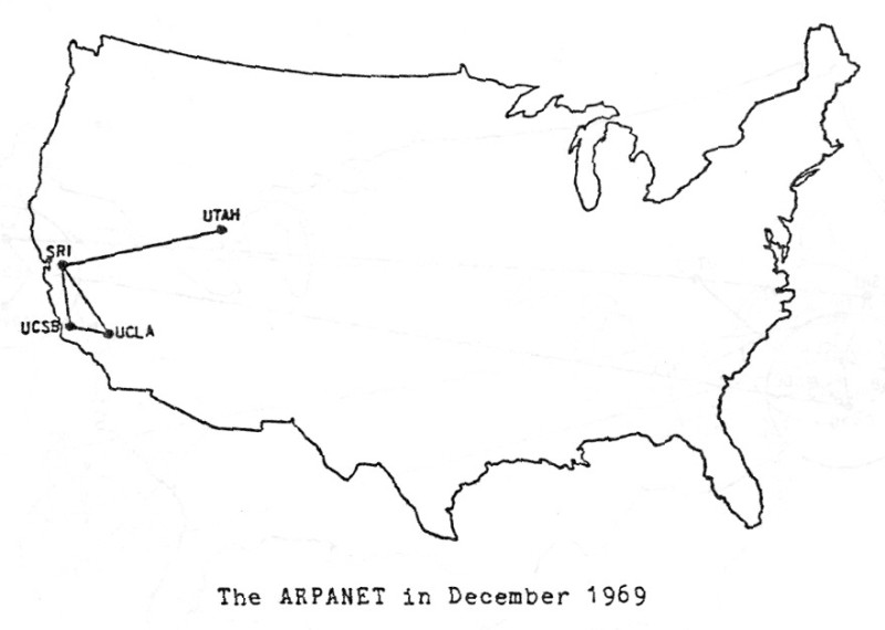 45 años de ARPANET, el origen de Internet
